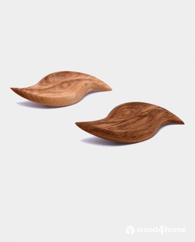 Brooch Wooden Carved - Wood4home - Wooden Jewelry, Souvenirs, Furnishings