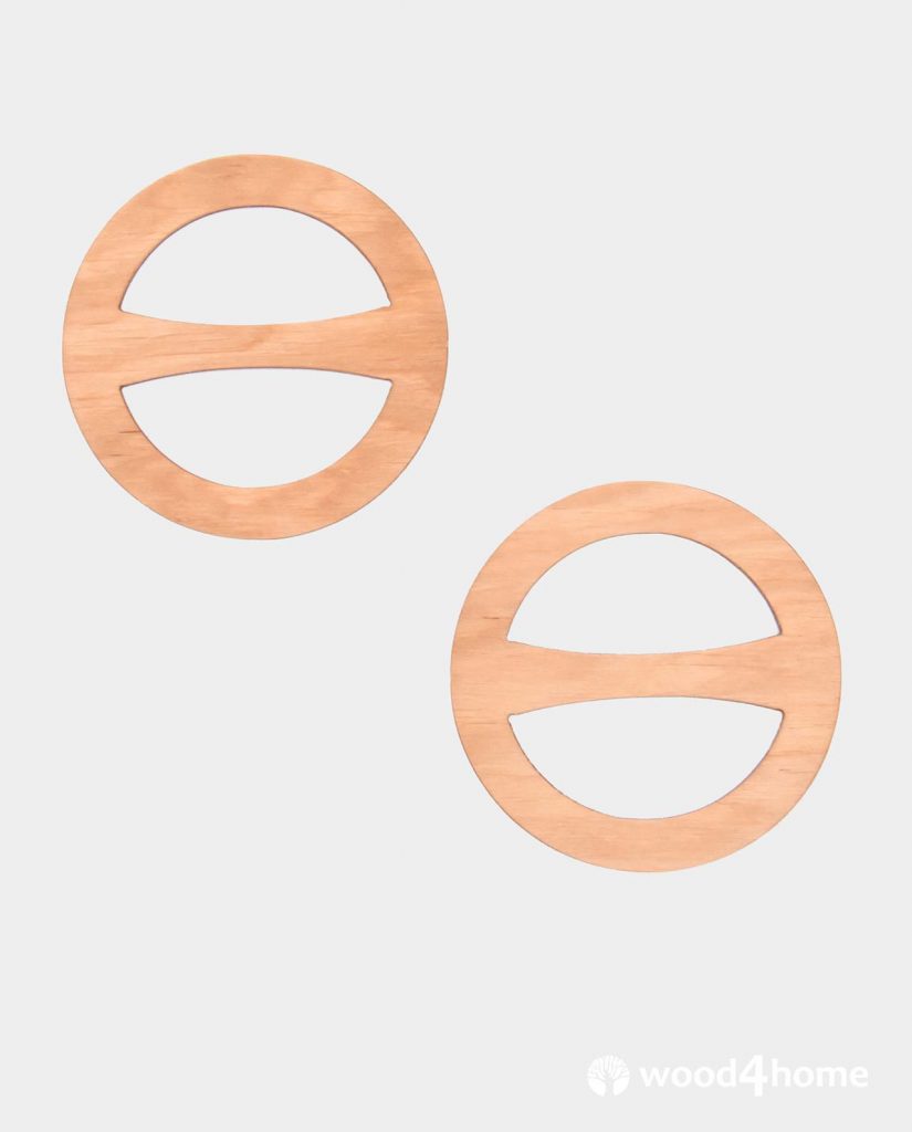 Scarf Jewelry Slides Ring Wooden - Wood4home - Wooden Jewelry ...