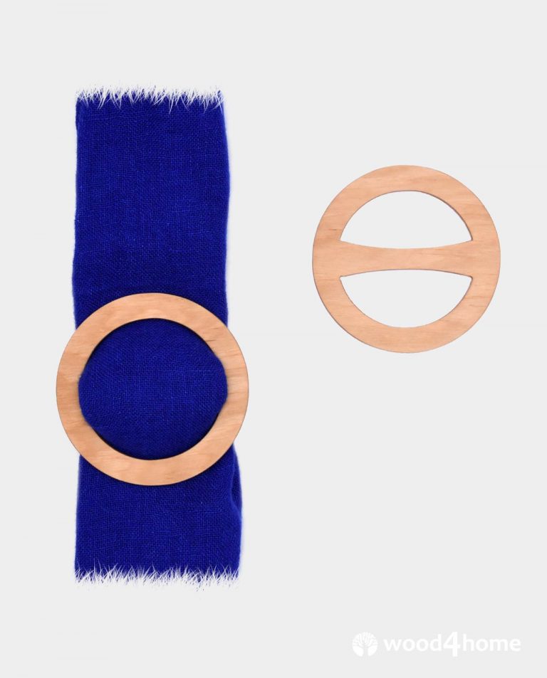 Hermes Scarf Ring Round - Wood4home - Wooden Jewelry, Souvenirs ...