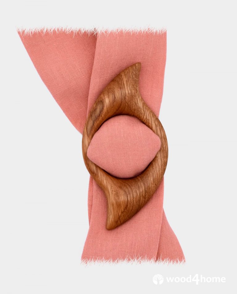 Wooden Scarf Ring - Wood4home - Wooden Jewelry, Souvenirs, Furnishings