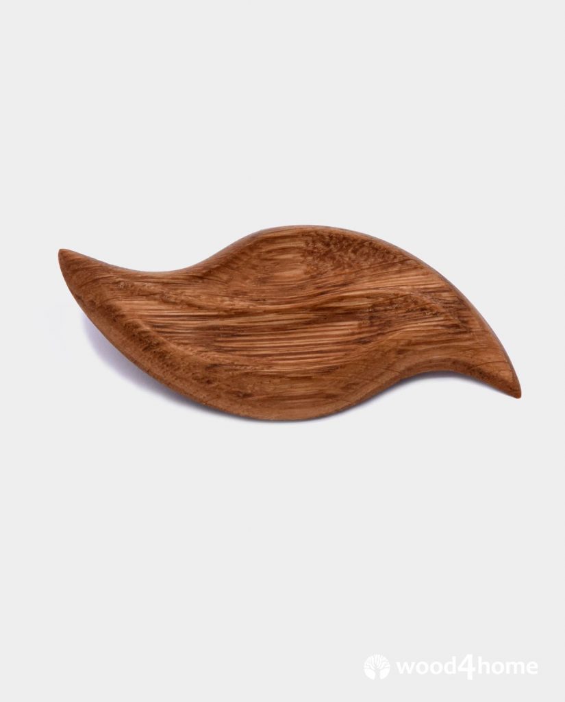 Brooch Wooden Carved - Wood4home - Wooden Jewelry, Souvenirs, Furnishings
